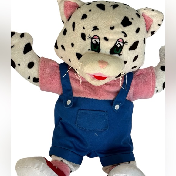 Toys | Steve Smith Full Size White Kitty Cat Hand Puppet Plush Stuffed ...